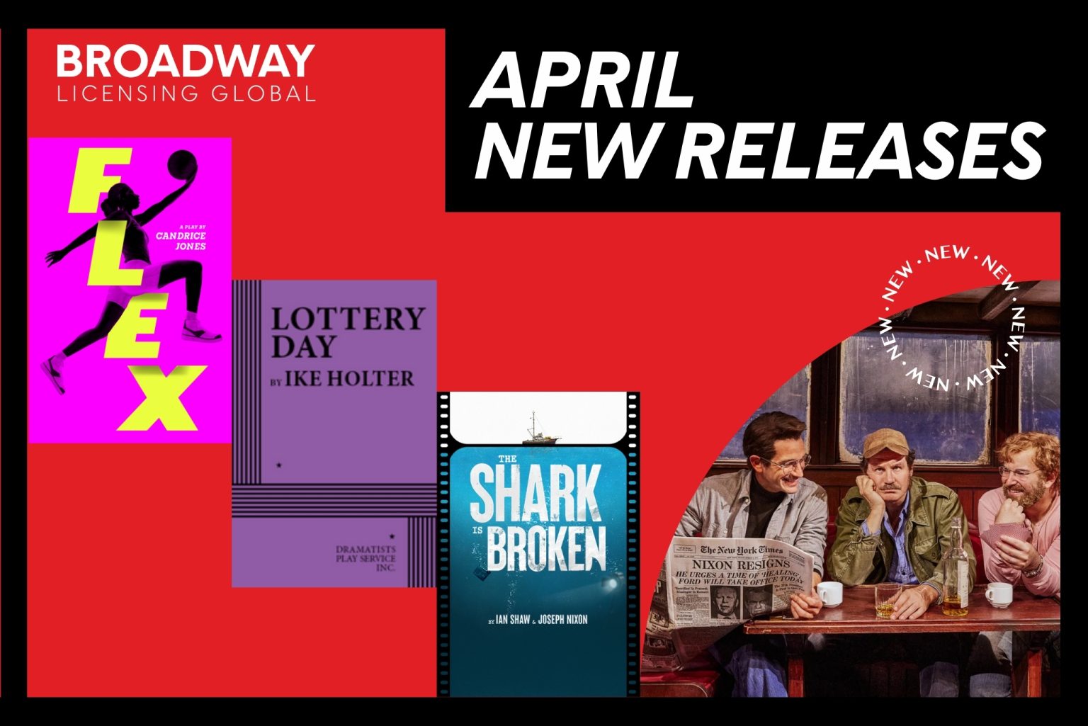 New Titles of the Month: April Edition - Broadway Licensing New Titles of the Month: April Edition - Broadway Licensing