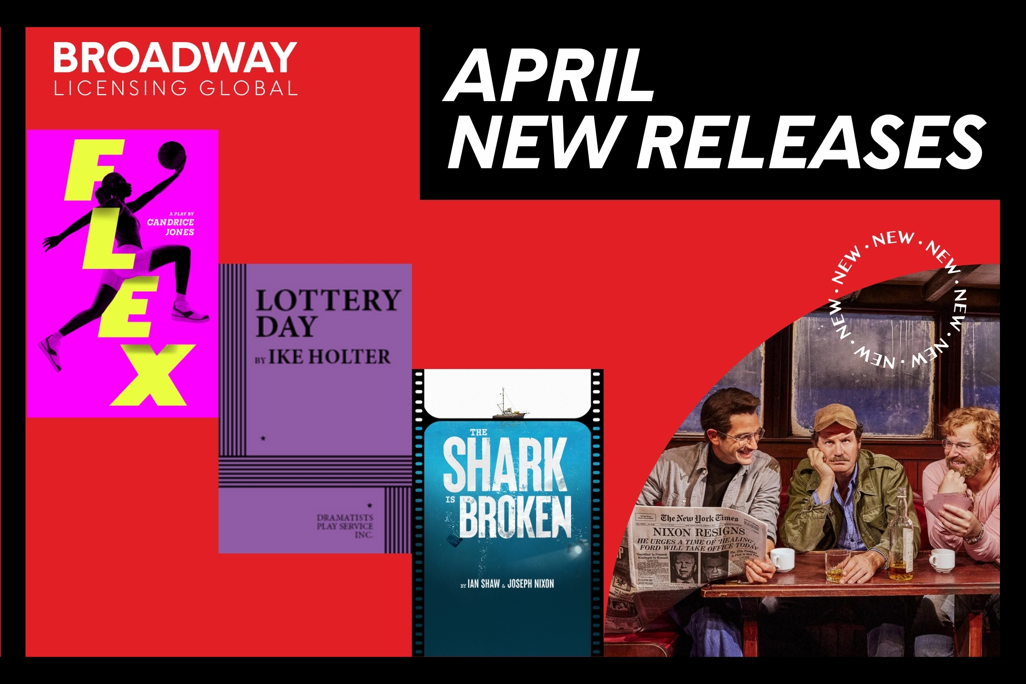 New Titles of the Month: April Edition - Broadway Licensing New Titles of the Month: April Edition - Broadway Licensing