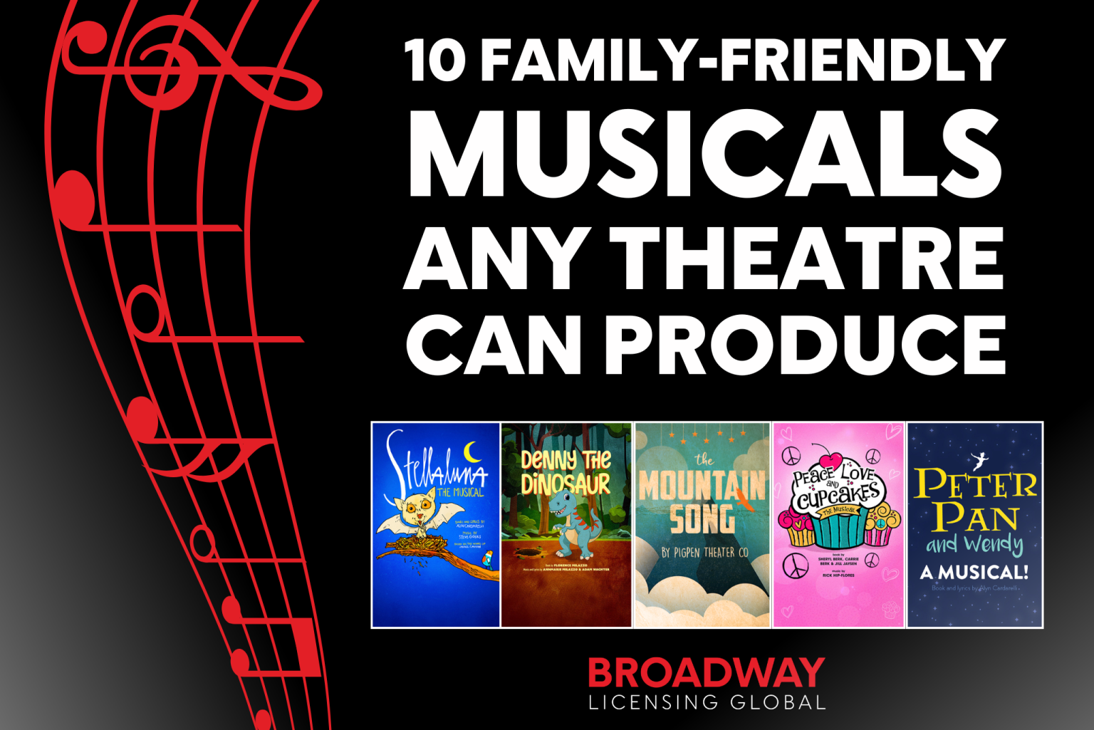 10 Family-Friendly Musicals Any Theatre Can Produce - Broadway Licensing